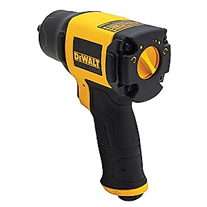 DEWALT 3/8" Pneumatic Impact Wrench with Hog Ring, Air Wrench, Square Drive (DWMT70775)
