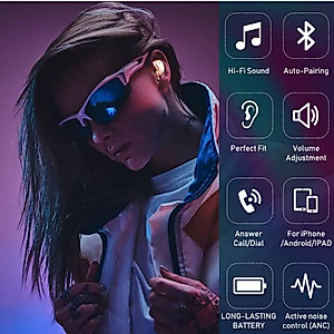 UrbanX Street Buds Live True Wireless Earbud Headphones for Samsung Galaxy Note 20 Ultra - Wireless Earbuds w/Active Noise Cancelling - Rose Gold (US Version with Warranty)
