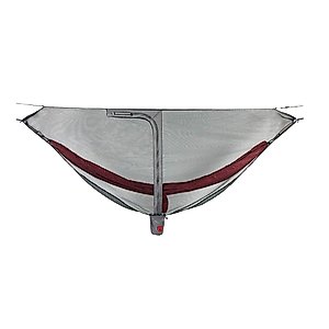 GRAND TRUNK | Mozzy Lite Hammock Bug Net | Lite Black | Mosquito, No-See-Um Net with Double-Sided Zipper | Hammock Accessory