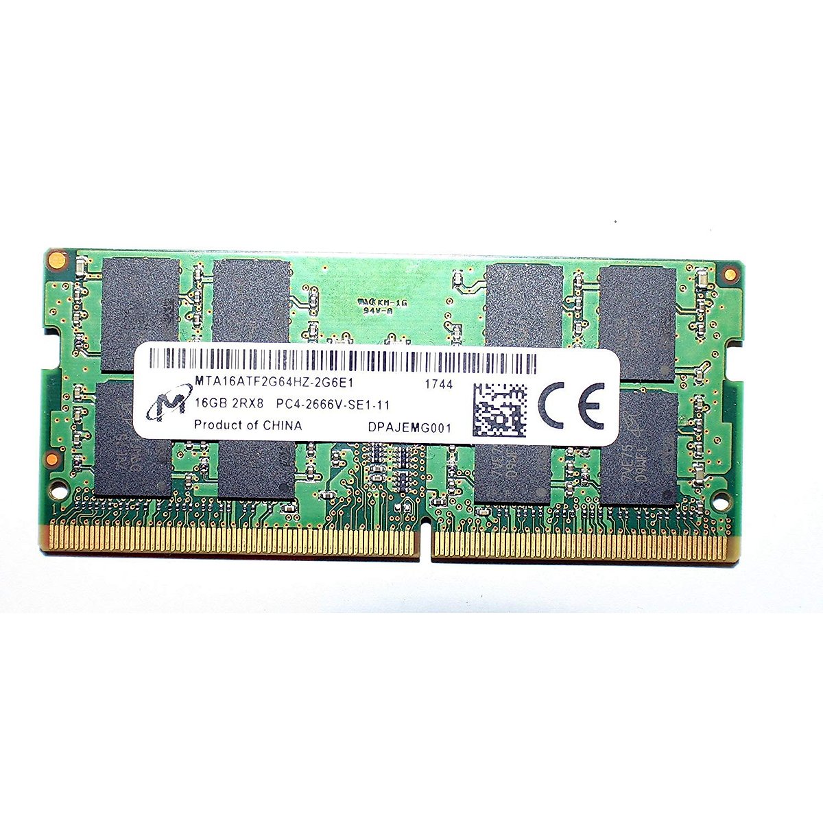 MTA16ATF2G64HZ-2G6E1 Memory Module DDR4 SDRAM 16GB PC4-2666V-SE1-11 260-SODIMM