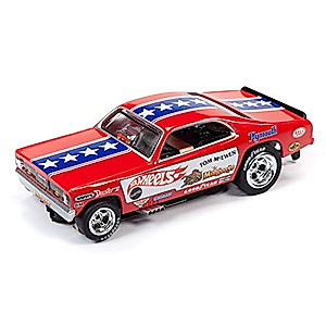 Hot Wheels Slot Car Racing Set - Snake v. Mongoose - 13 Foot Slot Race Track by Auto World