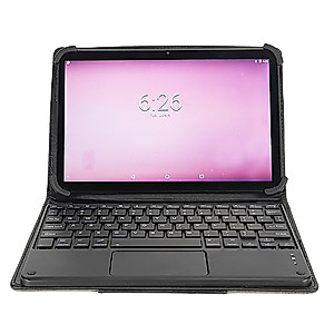 DAUZ GPS Tablet, Black 7000mAh 1960 X 1080 Resolution for Android 12.0 10.1 Inch 8GB RAM 256GB ROM Digital Reading Tablet for Entertainment (US Plug)