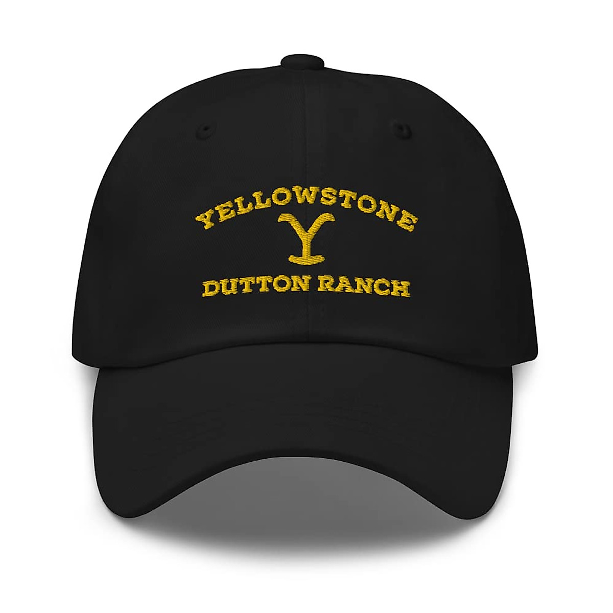 Paramount Yellowstone Dutton Ranch Logo Hat - Officially Licensed - Black
