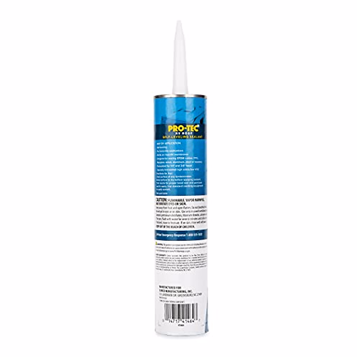 Camco Self-Leveling RV Roof Sealant | Creates a Strong Seal Along Your RV's Roof Edges, Vent Pipes & Air Vents | Easy to Apply | for Horizontal Applications (41464), White