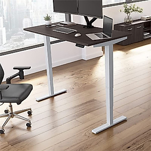 Bush Business Furniture Move 40 Series Height Adjustable Desk, 60W x 30D, Storm Gray