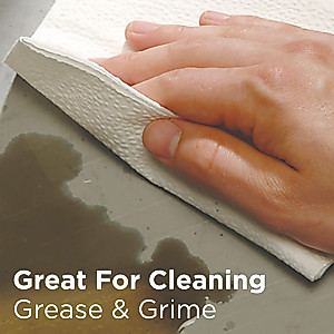 GEORGIA-PACIFIC Brawny Professional D400 Disposable Cleaning Towel, Tall Box, White, 1 Box (20070/03)