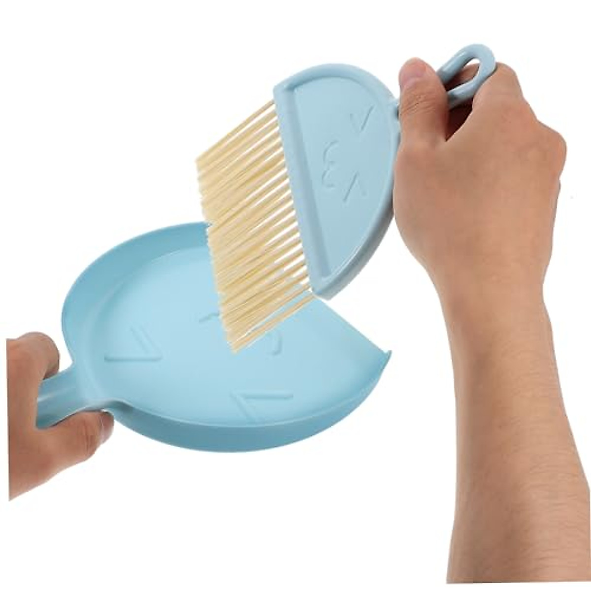 Levemolo 1 Set Broom to Clean up Cars Automotive Brooms Detailing Brush Combos Small Sweeping Countertop Brush Small Cleaning Brush Multi-Function Whisk Broom Desk Cleaner Brush Blue Pp