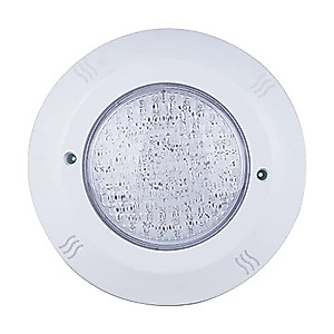 Superpool 30W AC LED RGB with 4 Cable, Color Change Inground Pool Light, Wall Mounted, UL Listed, Fit for 10" Large Wet Niches, Easy Installation