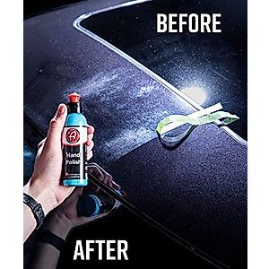 Adam’s Hand Polish Paint Revive | Ultimate Top Coat Polish & Glaze Infused with Polymer Protection Wax Sealant | Correct, Finish, & Protect New Mirror Like Finish All-in-One Formula (12oz)