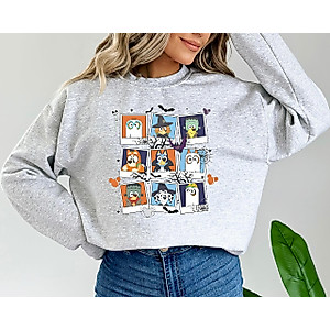 Halloween Sweatshirt,Friends Halloween Sweatshirt,Trick Or Treat Sweatshirt,Halloween Sweatshirt,Halloween Sweatshirt For Women,Halloween Gift