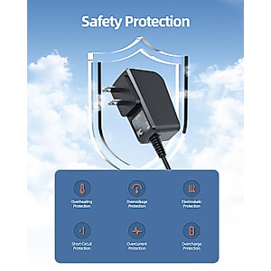 8V Charger Fit for Philips HQ840 Power Cord Shaver Norelco Multigroom Series 3000 MG3750 MG3750/50 MG3750/10 MG3750/60 MG3760 MG3760/50 Replacement Supply Trimmer Charging Cable 5Ft