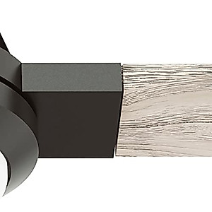 Hunter Fan Company, 50780, 54 inch Leti Noble Bronze Ceiling Fan with LED Light Kit and Wall Control