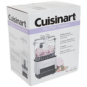Cuisinart Mini PREP Food Processor Custom, 2.63 Cup, Silver