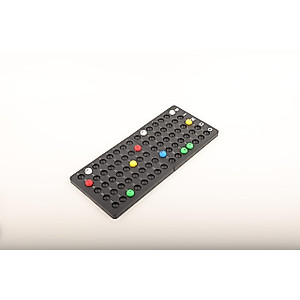 jiujiu&liuliu Deluxe Bingo Game Set with 6 Inch Metal Round Cage, 75 Colored Bingo Balls, 18 Bingo Cards, 150 Mix Bingo Chips and Bingo Master Board