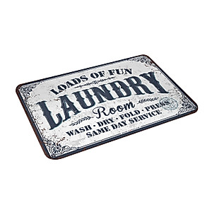 Home Decor Laundry Room Non-Slip Rugs Rubber Backing Indoor Doormat Easy Clean for Inside Floor Mats for Entryway 16"(W) x 24"(L)
