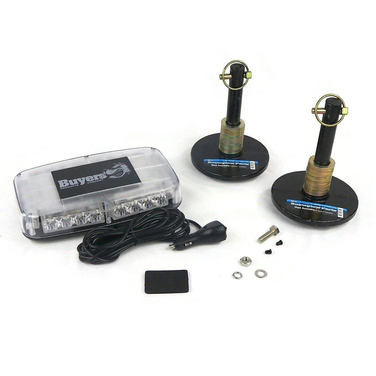 The ROP Shop | Heavy Duty Light Bar Kit & Snowplow Shoe Assemblies for Western Pro-Plow 2