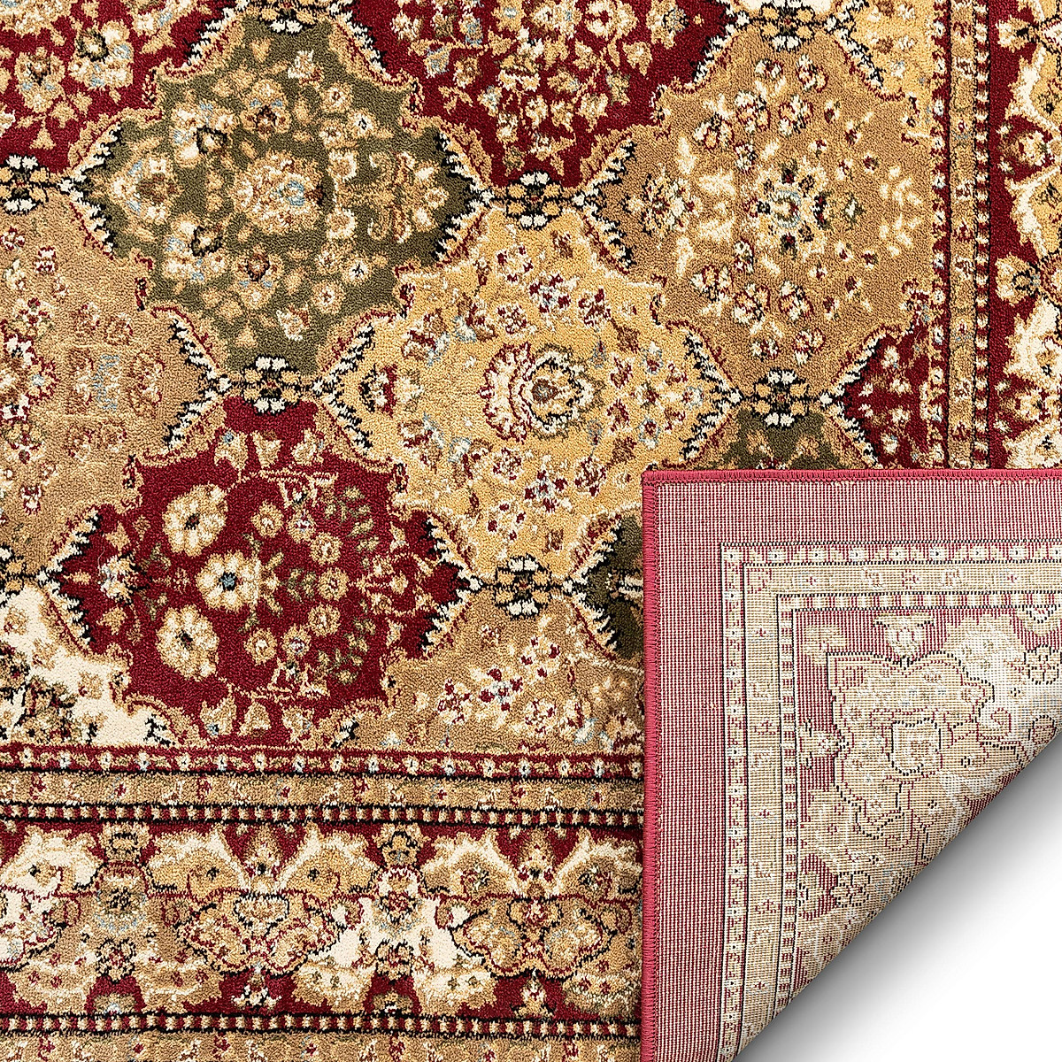 Well Woven Timeless Collection Mina-Khani Red