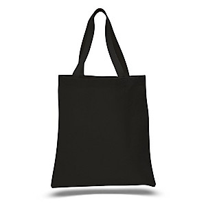 Promotional Priced Heavy Cotton Canvas Shopping Blank Tote Bag Art Craft
