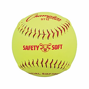Champion Sports Safety Softballs, 12"
