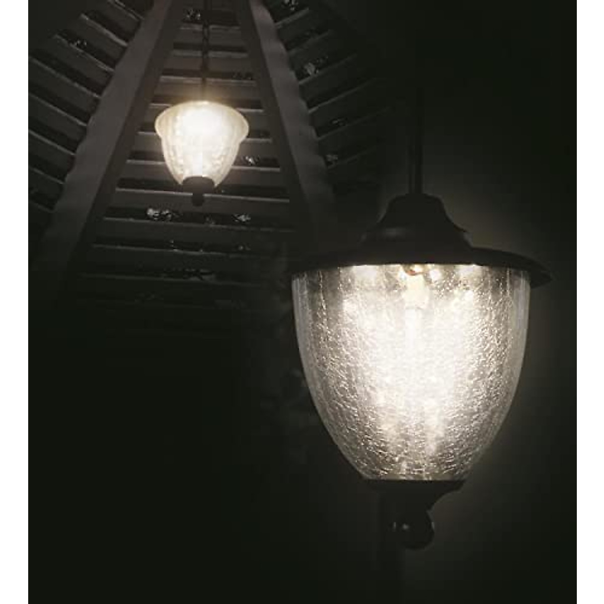 Classy Caps HL152 Eclipse Solar Hanging Chandelier, Black