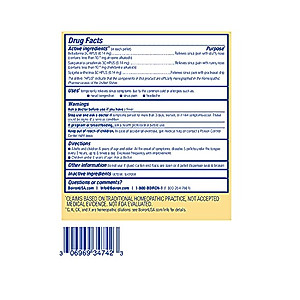 Boiron SinusCalm Pellets for Sinus Pain Relief, Runny Nose, Congestion, Sinus Pressure, Headache - 2 Count (160 pellets)