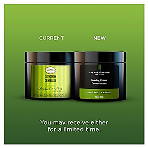 The Art of Shaving Bergamot & Neroli Shaving Cream for Men – Protects Against Irritation and Razor Burn – Hydrates and Nourishes Dry Skin – Clinically Tested for Sensitive Skin – 5 oz