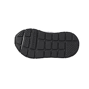 adidas Originals baby boys Swift Run Sneaker, White/Black/Black, 6.5 Toddler US