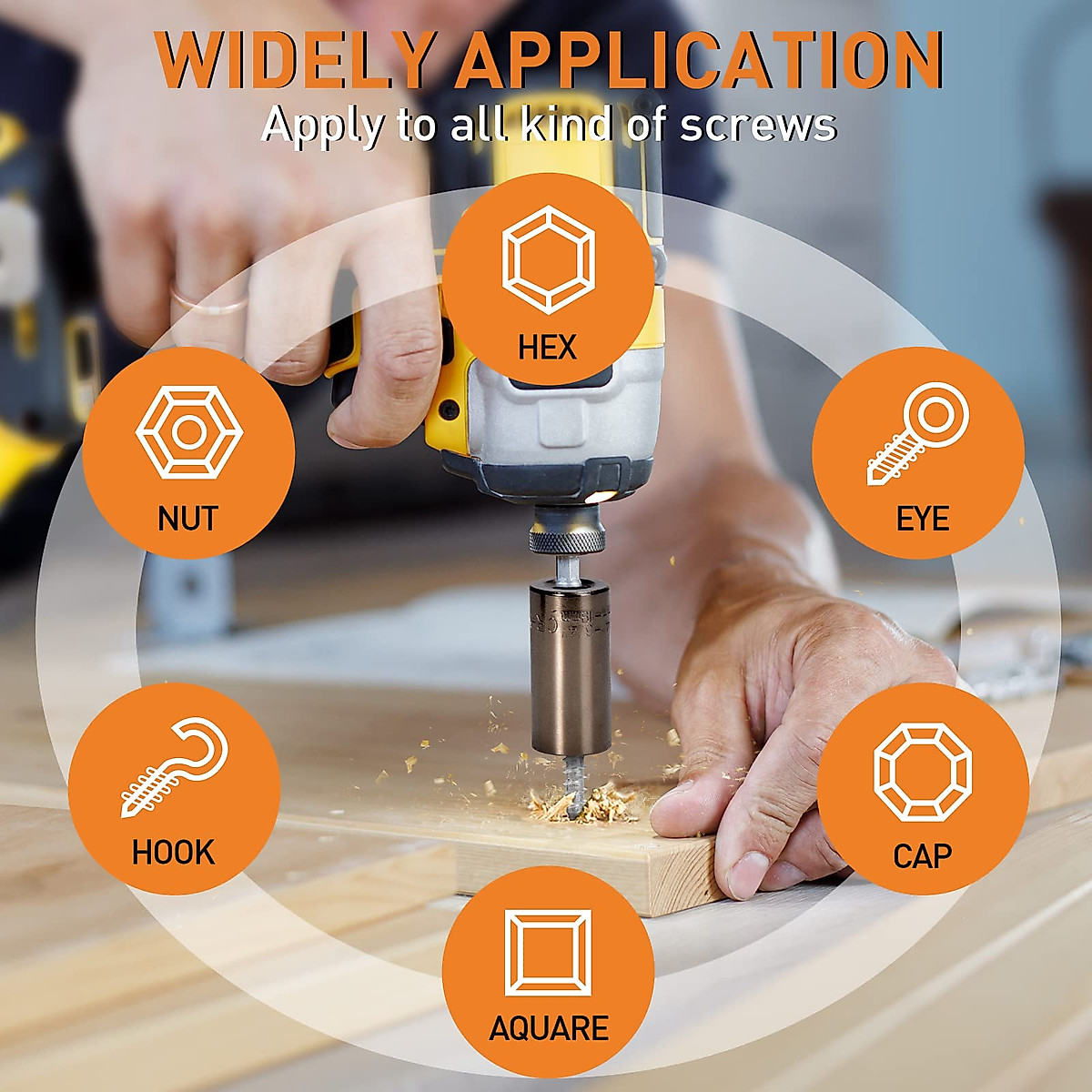 BIIB Universal Socket Tools Cool Gadgets for Men, Gifts for Men Super Socket, Birthday Gifts for Men Fathers Gifts, Unique Gifts for Men Who Have Everything, Women, Boyfriend, Husband, Dad, Grandpa