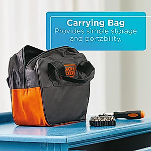 BLACK+DECKER 12V MAX Drill & Home Tool Kit, 60-Piece (BDCDD12PK)