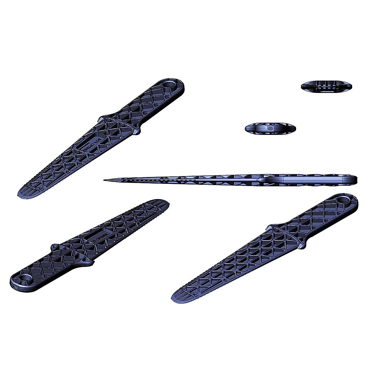 EZ Box Opener, 25 Pack, Opens Glued Taped Stapled Boxes and More, Bladeless, Eliminate All Lacerations and Product Damage, Safer Than Sharp Bladed Utility Knife, Safety Cutter, NO Blade, (25)