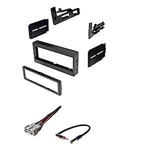 Car Stereo Dash Kit, Wire Harness, Antenna Adapter for Installing a Radio for Some 1995-2002 Cadillac Escalade Astro Avalanche Express Silverado Suburban Tahoe GMC Safari Savana Sierra Yukon