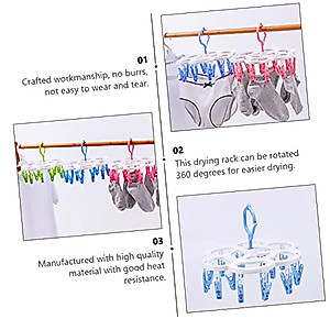 Zerodeko 1 PC Drying Rack Glove Drying Rack Laundry Drying Rack Collapsible Folding Drying Rack Laundry Hanger Drying Rack Drying Rack Clothing Clothes Drying Rack Towels Hanging Rack Baby