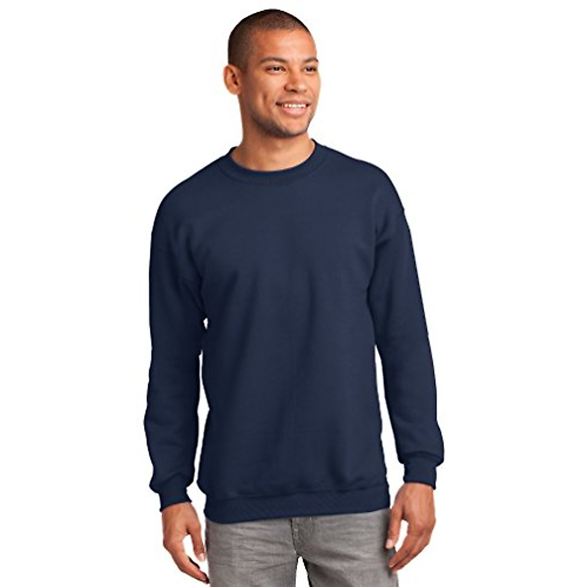Port & Company Men's Ultimate Crewneck Sweatshirt 3XL Navy