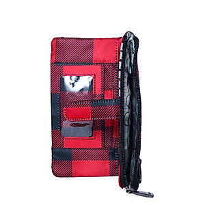 Lug Women's Tram, Buffalo Check Red