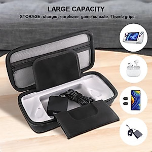 JOYTORN Protective Carrying Case for Rog Ally 7” 120Hz Console,Accessories Organizer Storage Travel Handheld Case Compatible with ASUS Rog Ally Console-Black