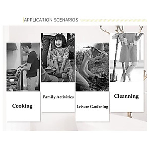 EILRAMIR Child and Adult Aprons for the Christmas Party, Toddler Painting, Cooking Aprons 2 Pack (Color : 09, Size : S(Kids) 2pack)