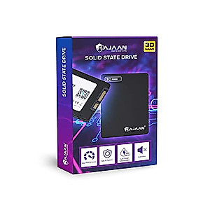 HAJAAN 256 GB SSD 3D NAND TLC 2.5 inch SATAIII 6Gb/s up to 520MB/s Internal Solid State Drive for Laptop Tablet PC Desktop