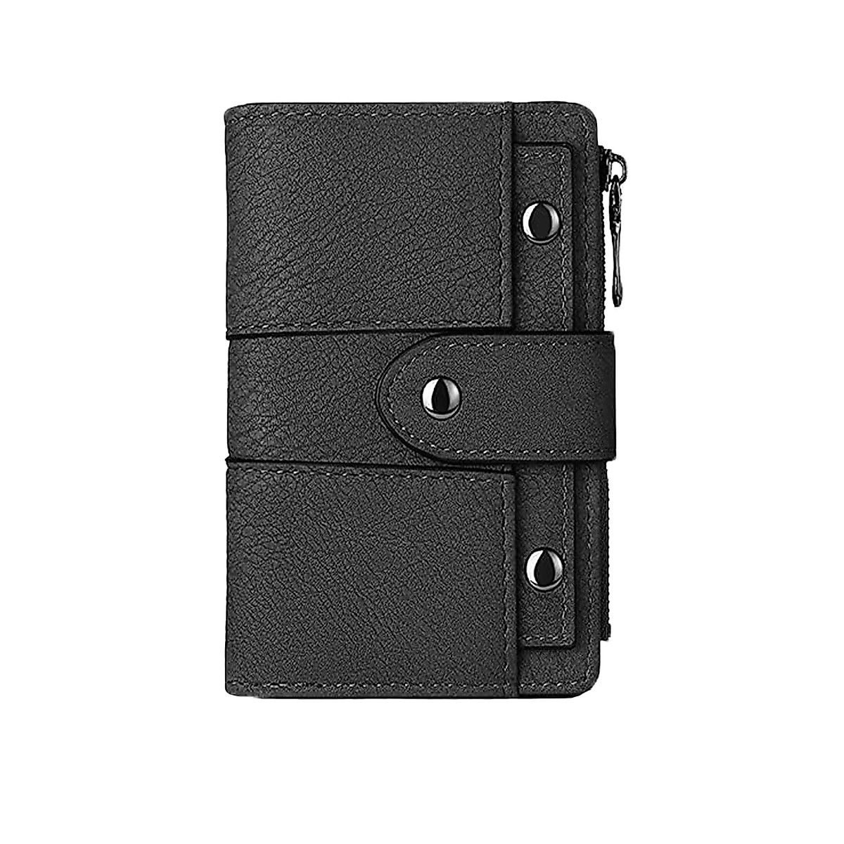 SUVERCH Leather Small Wallet for Women, RFID Blocking Ladies Mini Purse with ID Window