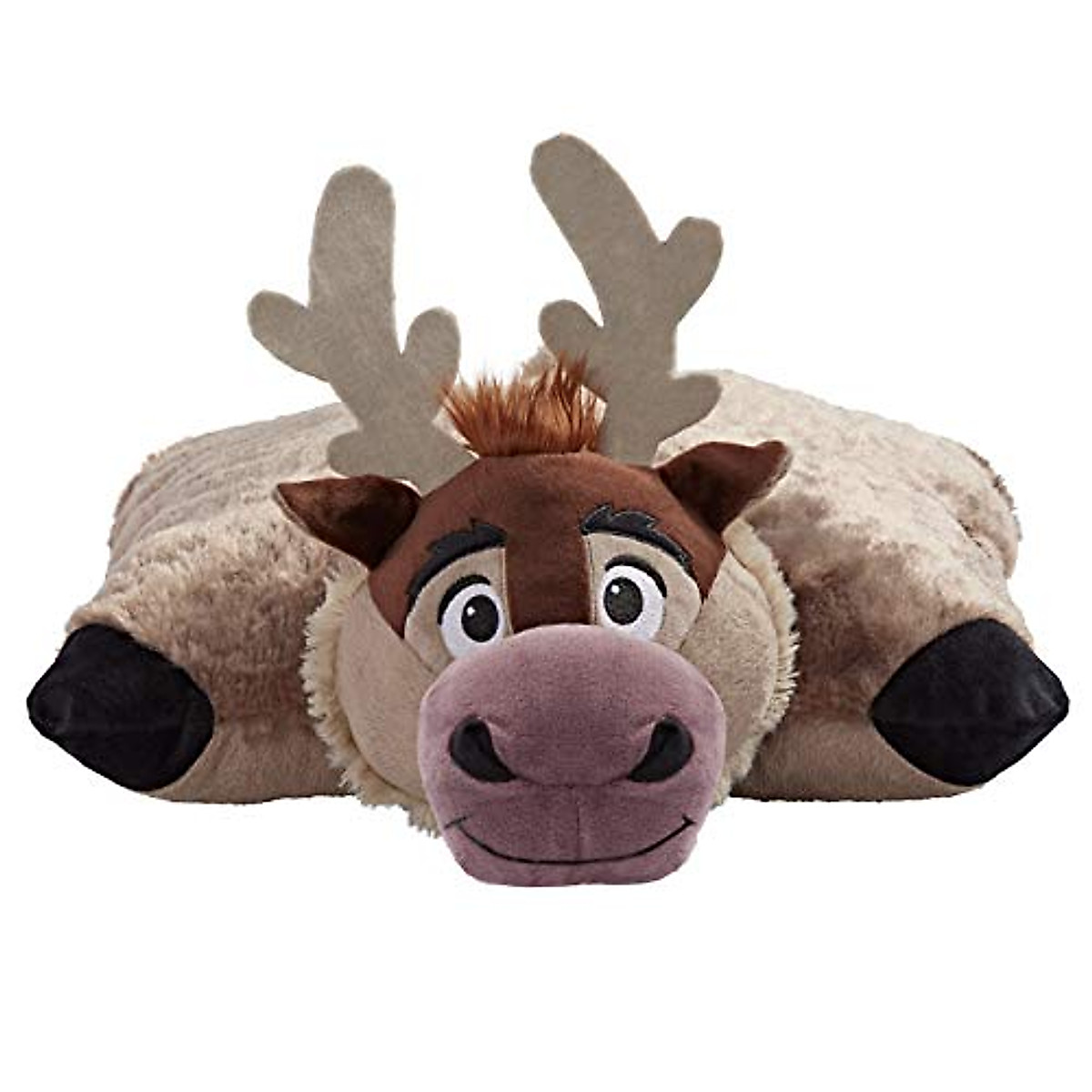Pillow Pets Disney Frozen II Sven Reindeer Stuffed Animal Plush Brown