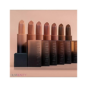 HUDA BEAUTY Power Bullet Cream Glow Hydrating Lipstick Rajah