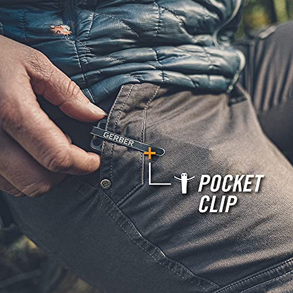 Gerber Gear Lockdown Driver 7-in-1 Multi-tool - 2.5" Plain Edge Blade, Scissors, Bit Driver - EDC Gear and Equipment - Silver