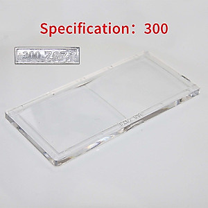 Almencla Magnifying Welding Lens Cheater Lens Welder Accessories 0.75/1.0/1.25/3.0/1.5/1.75/2.25/2.5 Diopter Eye Protecting for Welding Mask, 3.0