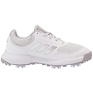 adidas womens W Tech Response 2.0 Golf Shoe, White/Silver/Grey, 7.5 US