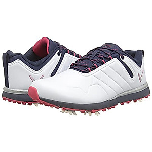 Callaway Women's Waterproof Golf Shoe, Naval, White, 7.5