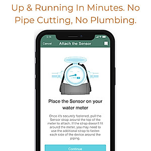 Flume 2 Smart Home Water Monitor & Water Leak Detector: Detect Water Leaks Before They Cause Damage. Monitor Your Water Use to Reduce Waste & Save Money. Installs in Minutes, No Plumbing Required