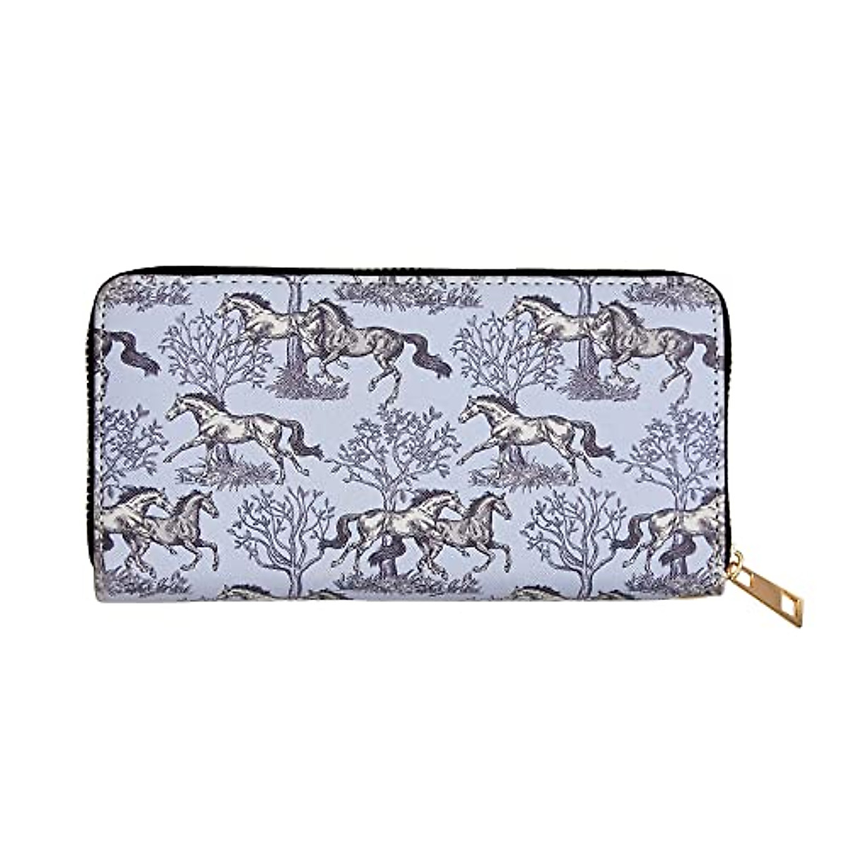 AWST Int'l "Lila" Blue Toile Clutch Wallet STD / Blue