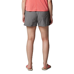 Columbia Women's Plus-size Sandy River Short, Breathable, Sun Protection Shorts, City Grey, 3X x 6