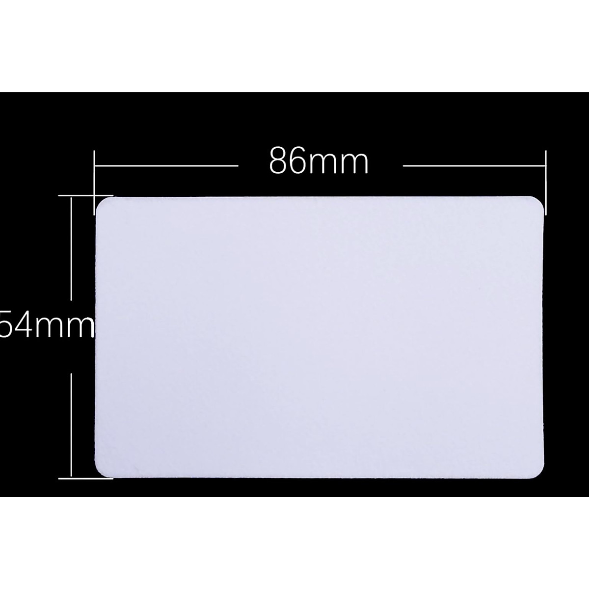 UBICON Card Reader Cleaning Card - Pre-Saturated with 99.9% IPA, Effective Dirt and Oil Remover, Compatible with ATM, POS, Swipe and Smart Card Readers - 2.125 x 3.375 Inches (10)