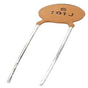 Fender Pure Vintage Bright Capacitor - CD 100pF at 500V