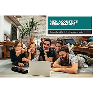 Creative Stage Air V2 2.0 Portable Bluetooth Sound Bar Speaker - 10 W RMS - Black